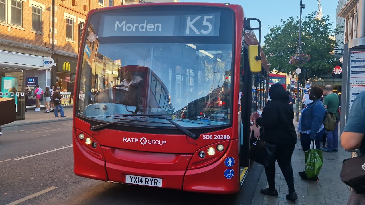 *Decent One* | RATP SDE2080 YX14RYR Bus Route K5 | ADL Enviro 200 ...