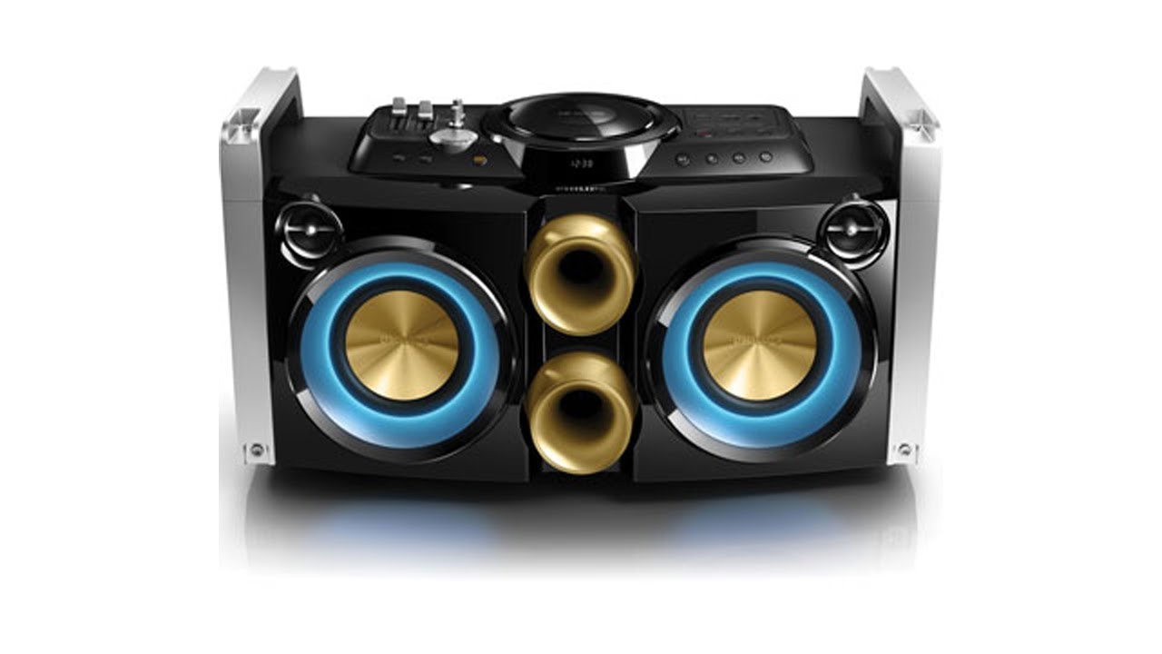 Mini System Philips Party Box, Karaokê, 240W, Caixas 2.0, USB Rip, 2 ...