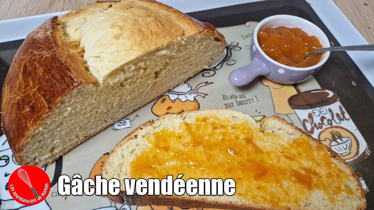Gâche Vendéenne 🍞 : La Recette Facile pour une Brioche Parfaite ! 👩‍🍳 ️ ...