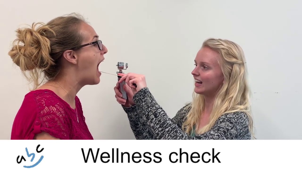 Wellness check- Video Model - YouTube