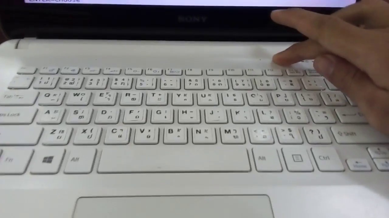 How to Enter BIOS Key for Sony Vaio (ວິທີກົດປຸ່ມເຂົ້າໄບອອສ ສຳລັບ sony ...