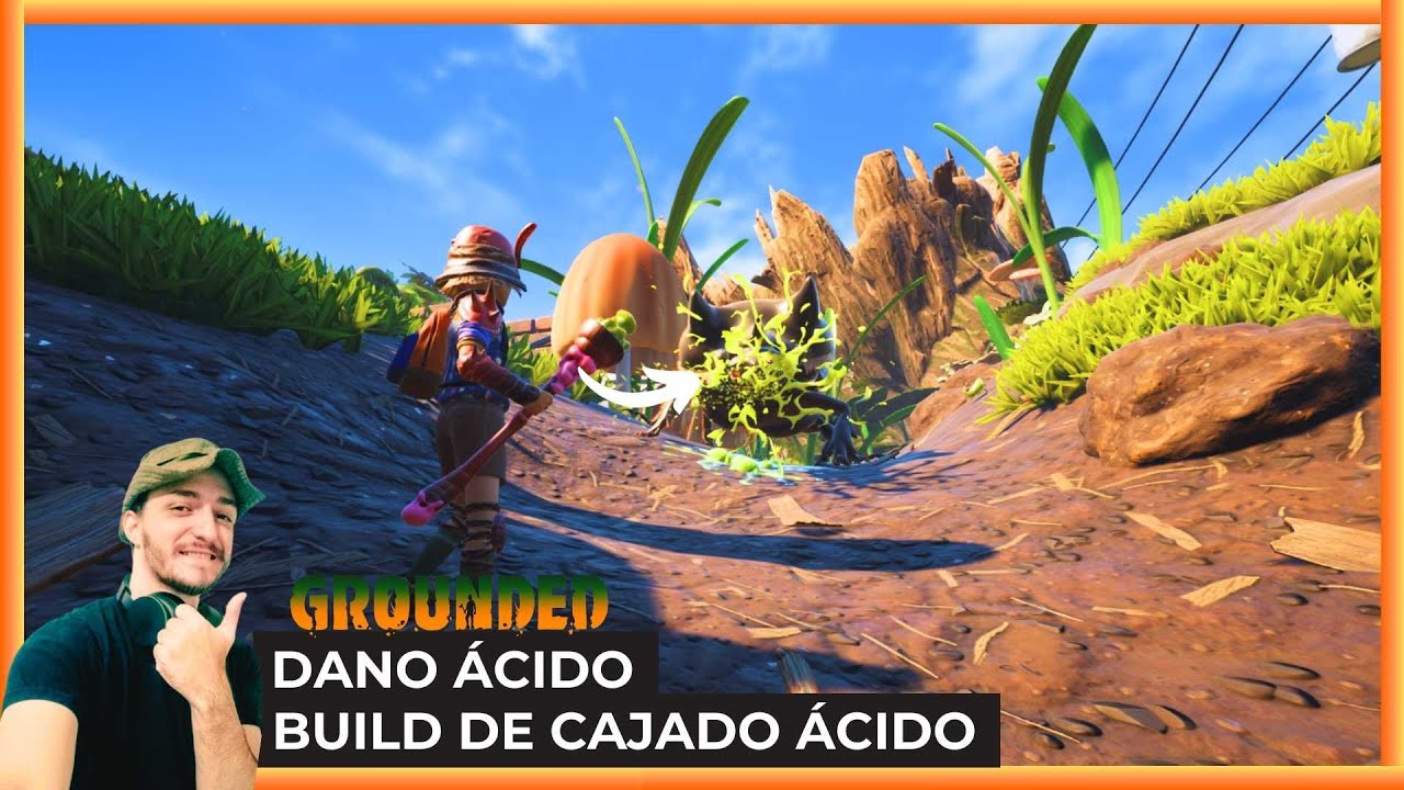 GROUNDED: Build de DANO ÁCIDO! Ideal no COOP?! #groundedthegame # ...