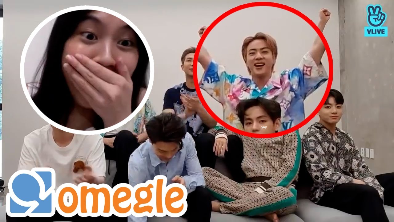 BTS "YAY" on OMEGLE - YouTube