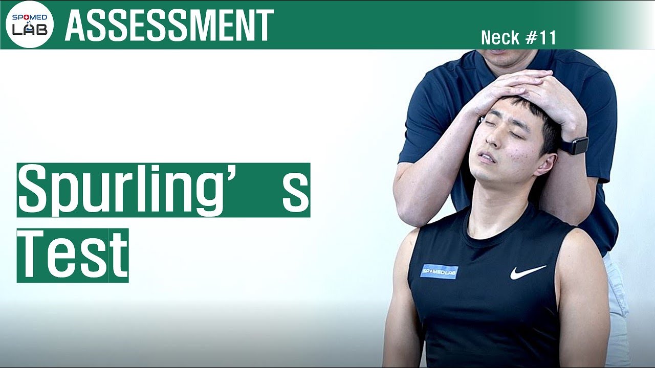 Spurling's Test I 목 디스크 & 신경근병증 평가 I Cervical Disc Herniation ...