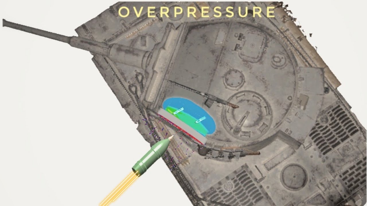 Overpressure | High Explosive Simulation - YouTube