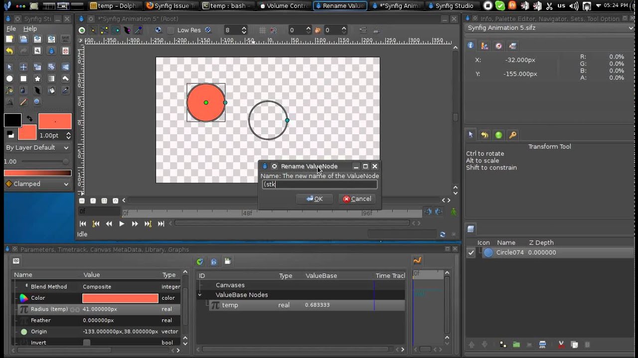 Synfig bug #335 - Комментарии - YouTube