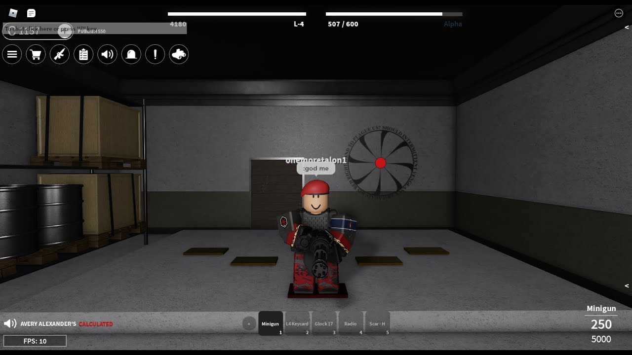 I get friends and test god mode in SCP roleplay | Roblox - YouTube