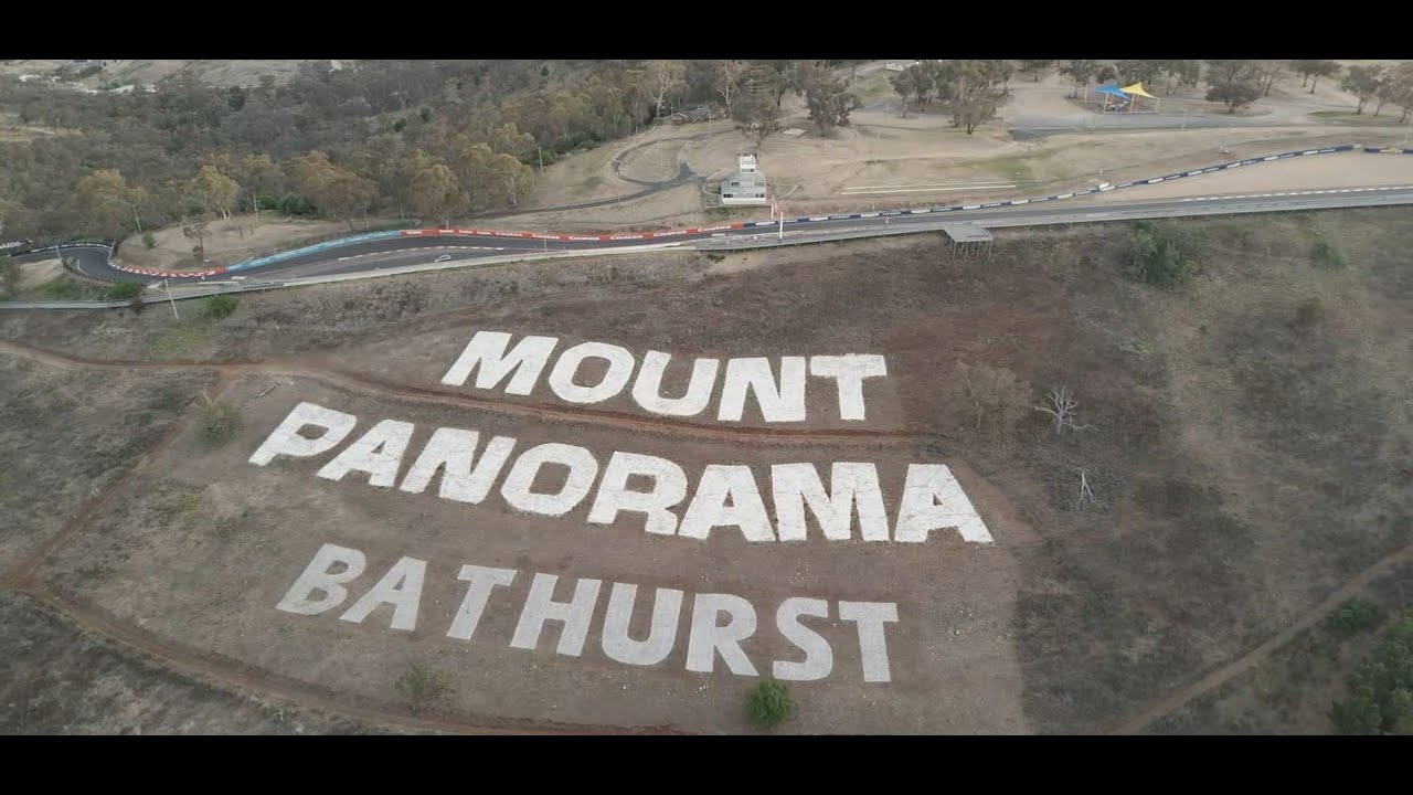 Drone's Eye View of Mount Panorama Bathurst: Racing Paradise - YouTube