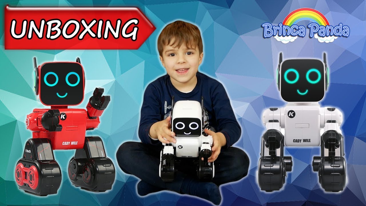 Robot para crianças JJRC R4 Unboxing - YouTube