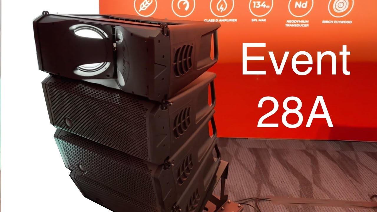 Nueva Bocina DAS Event 28a | Diferencias Entre la Event 208a y la Event 28a - YouTube