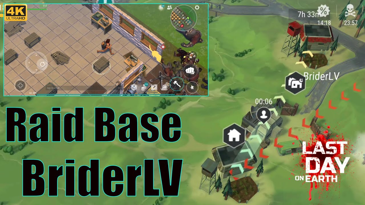 What happens when you reach the Last Day on Earth Raid Base BriderLV 4K ...