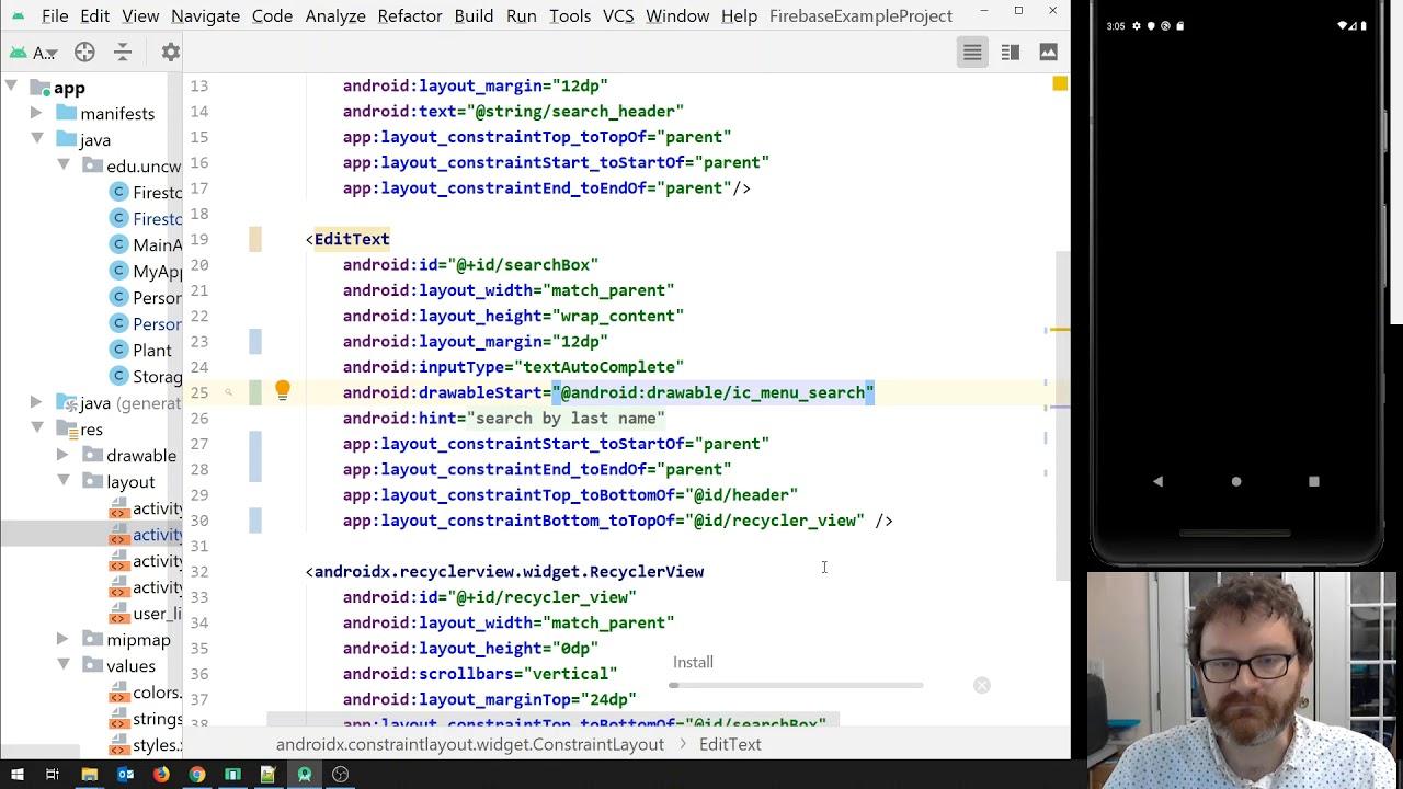 Firestore Search Youtube