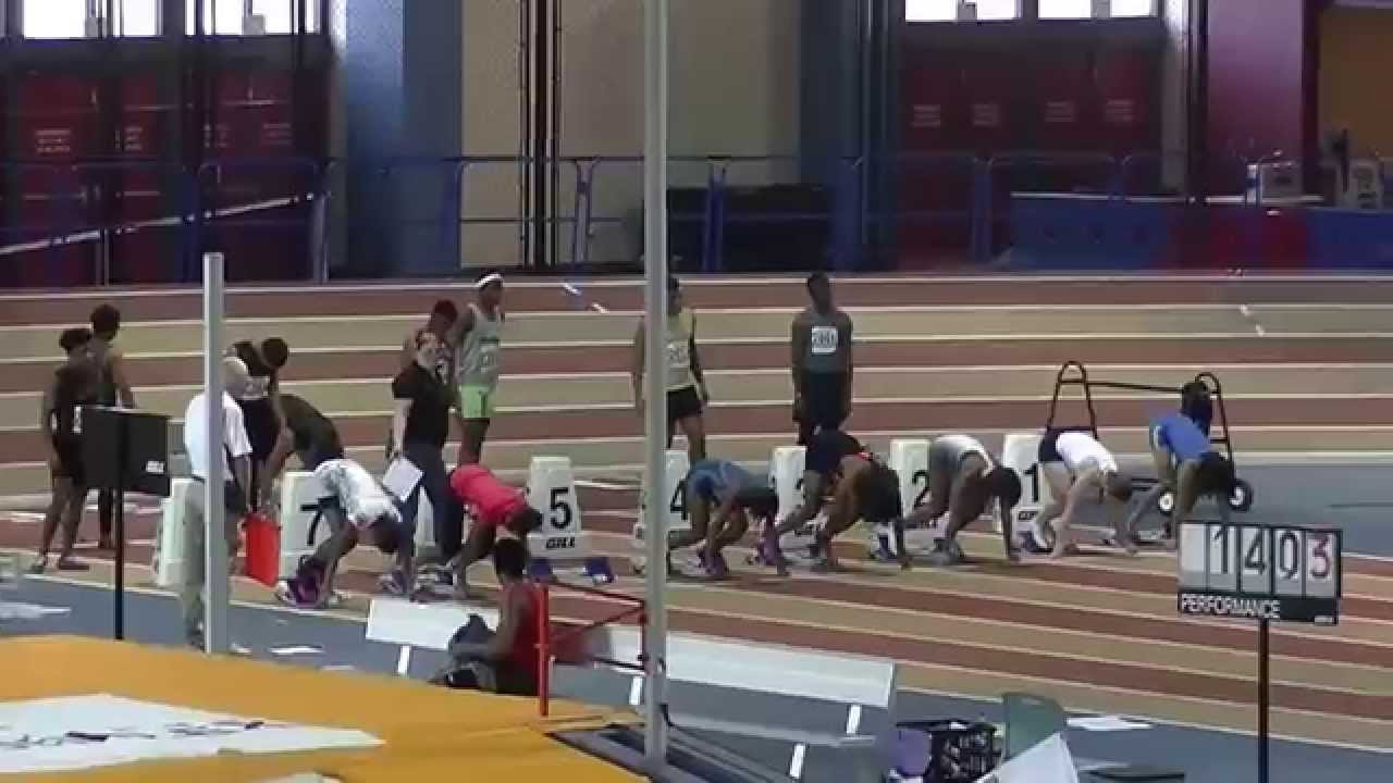 Cassondra Hall 6.99s 55m Finals USATF South Zone 18yr Womens - YouTube