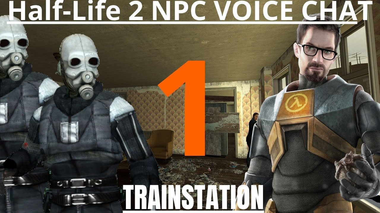 Playing with the NPC Voice chat mod in Gmod - YouTube