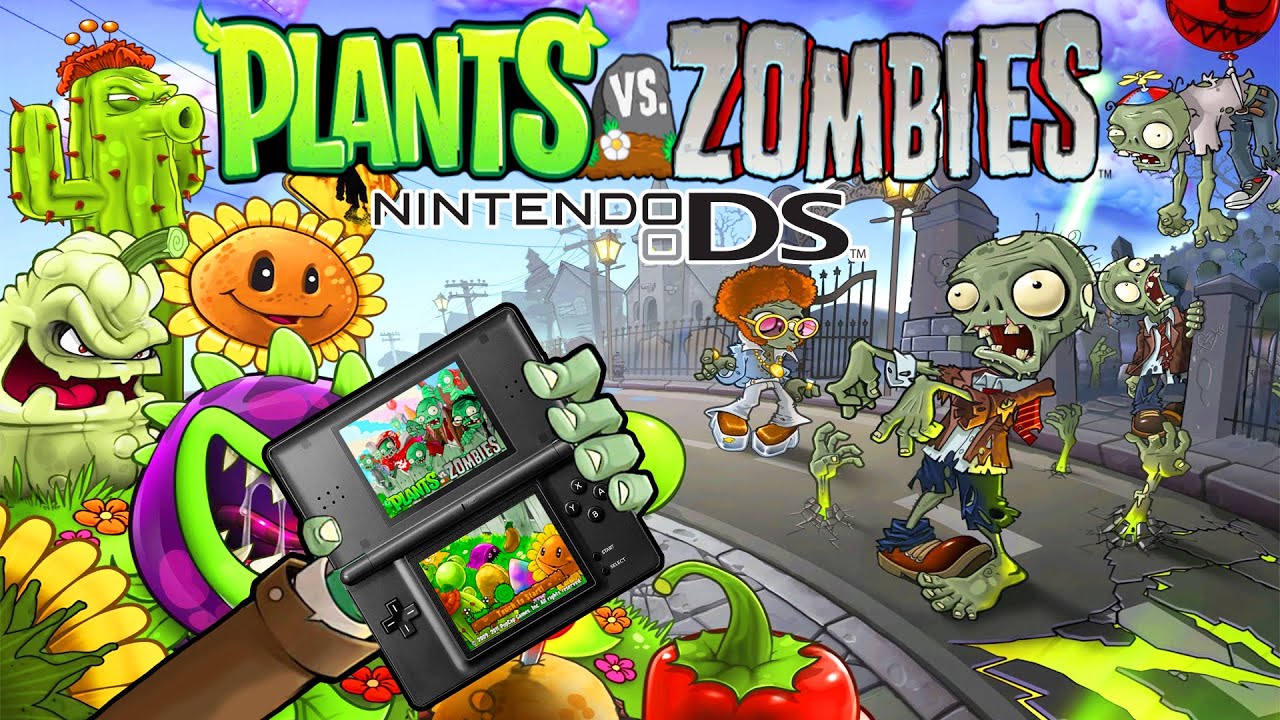 Plants vs. Zombies [Nintendo DS] FULL Walkthrough [New Game Plus] - YouTube