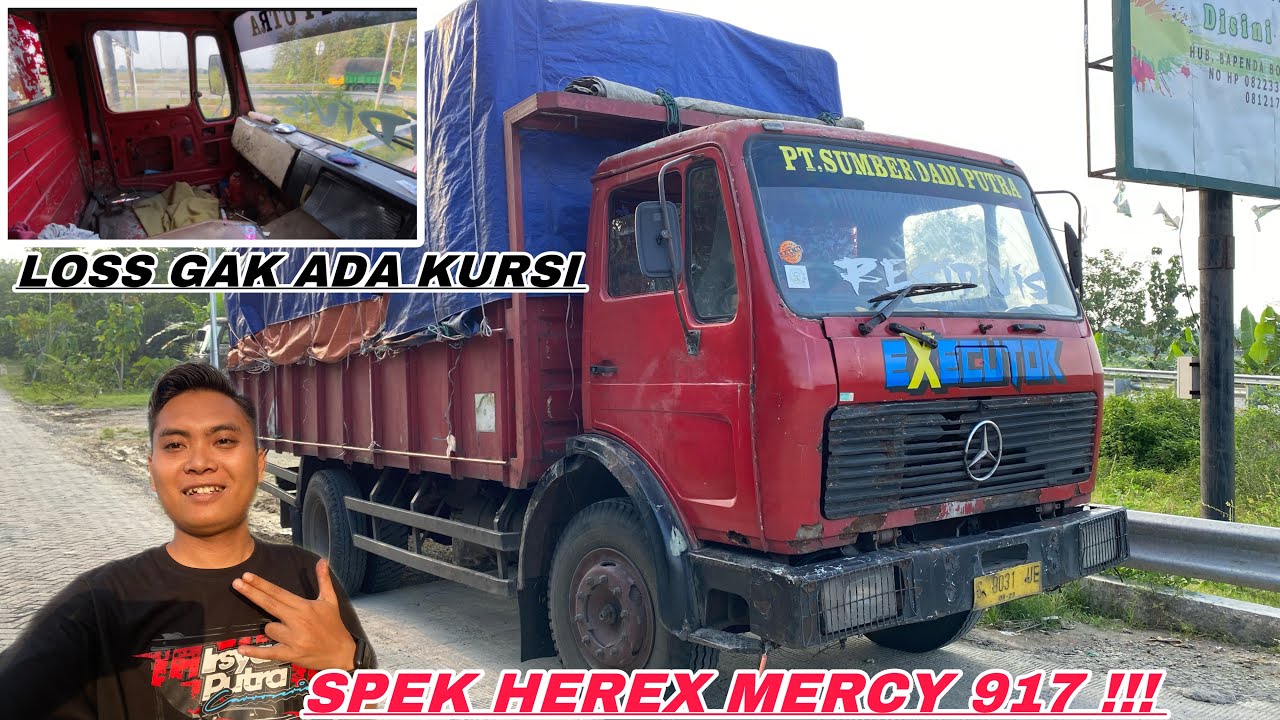TRUCK MERCY 917 SPEK HEREX PT SUMBER DADI !!! - YouTube
