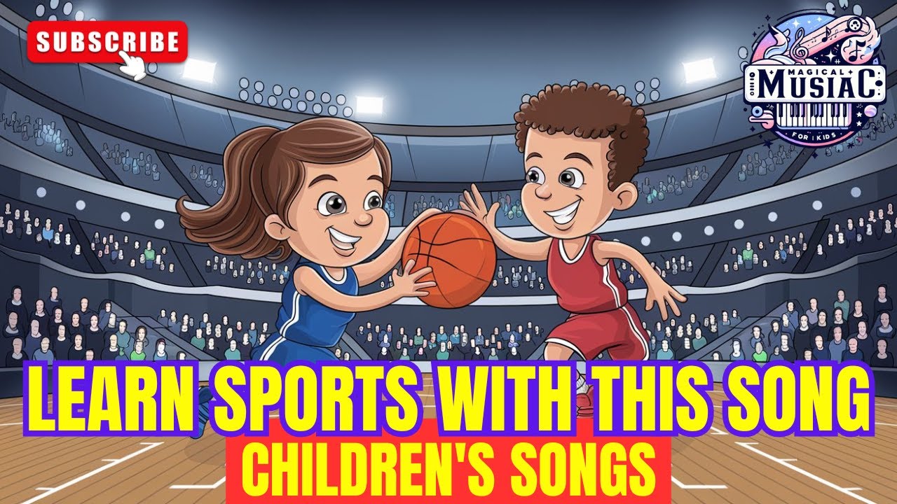 Learn Sports with This Song 🏀🎶 Music for Kids 🎄 Children's songs 🎵 ...