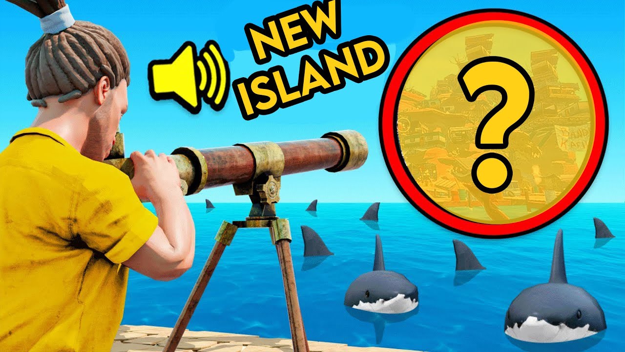 RAFT CHAPTER #2 / PART #6 / COLLECT, KILL SHARK, RAFT GUIDE / RAFT TIPS ...