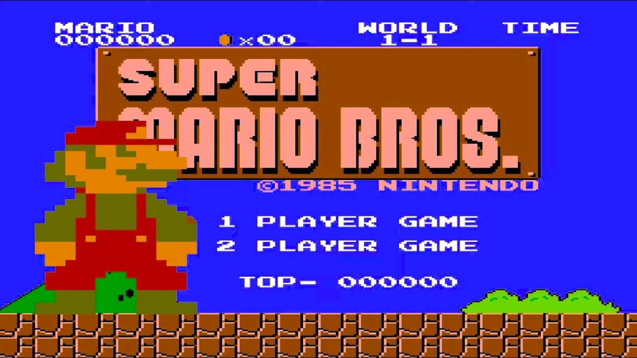 Mega Giant Super Mario Bros Destroy everything (NES Gameplay) - YouTube