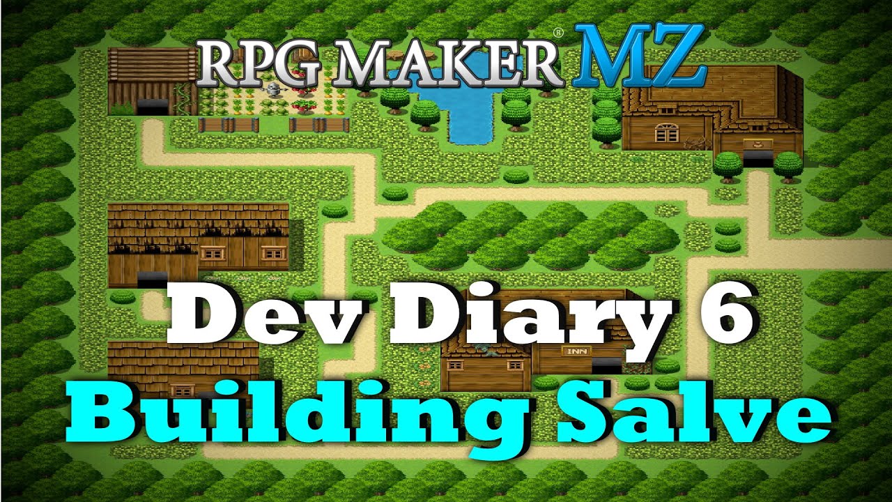 RPG Maker Dev Diary [Synapse: Fade] - Episode 6: Building Out Salve - YouTube