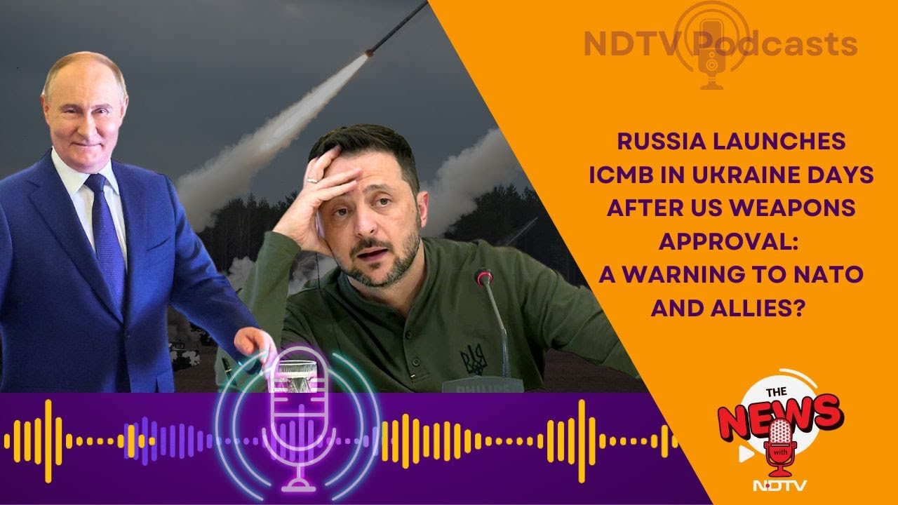 Russia ICBM Attack | Ukraine Claims Russia Fired ICBM Near Dnipro At ...