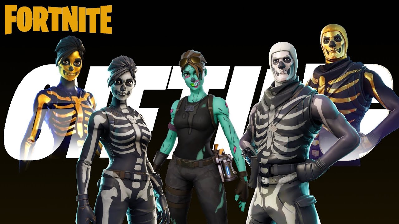 FORTNITE Gifting Skull Trooper,Skull Ranger Skin or Reaper axe LIVE ...