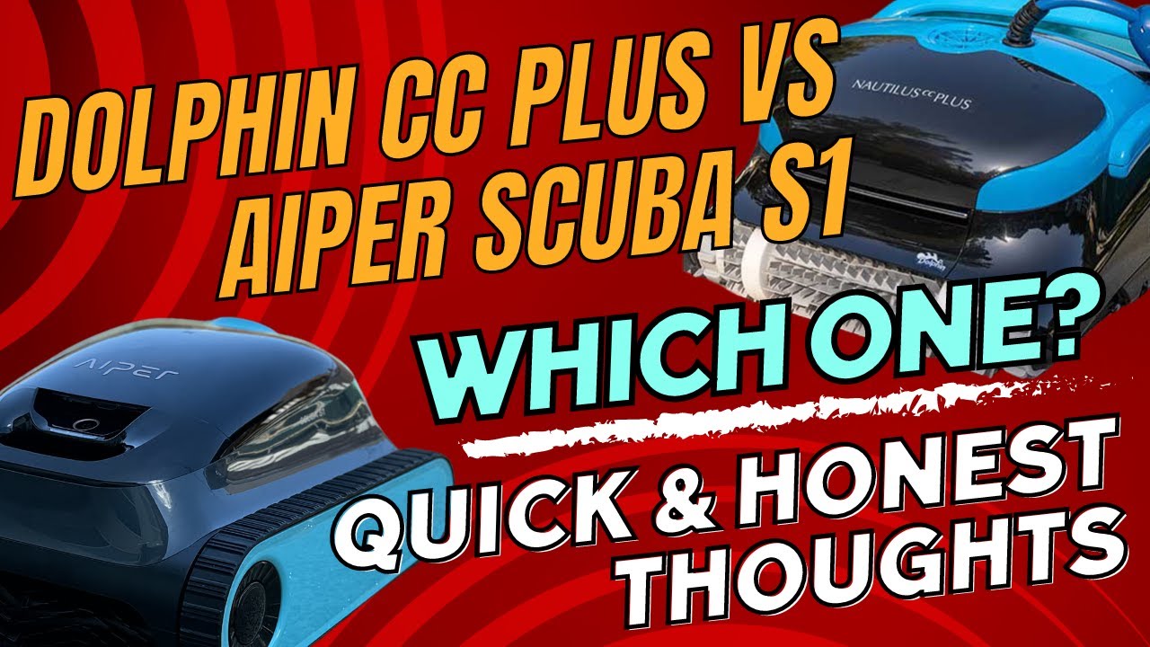 Dolphin CC Plus vs Aiper Scuba S1 Comparison - YouTube
