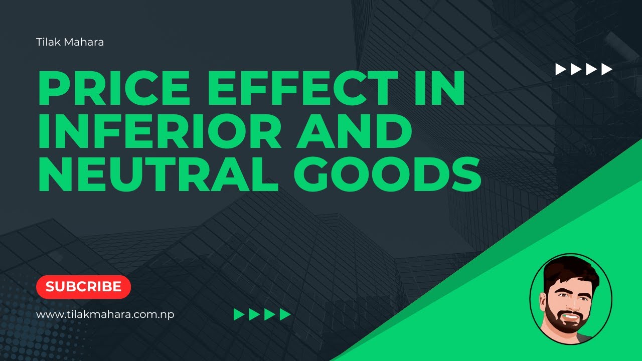 Price Effect in Case of Inferior and Neutral Goods/NRB 6 Economics/MA ...