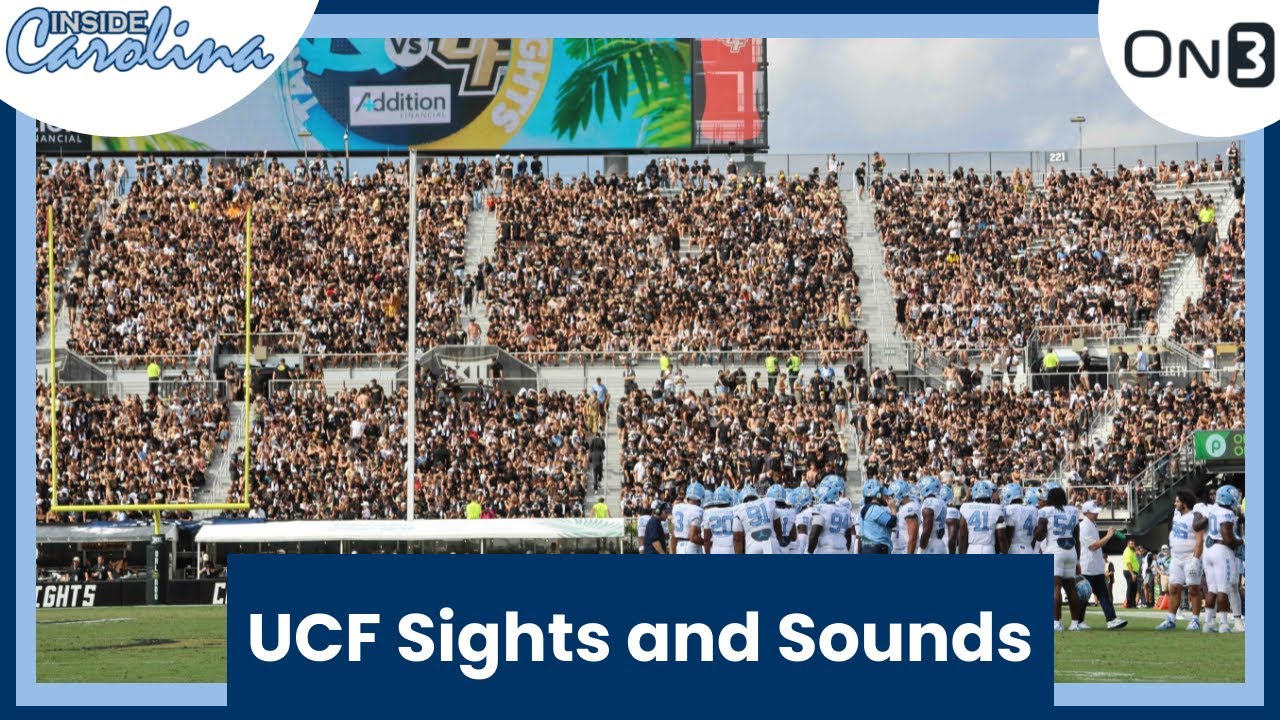 UCF Pregame Sights and Sounds | Inside Carolina - YouTube