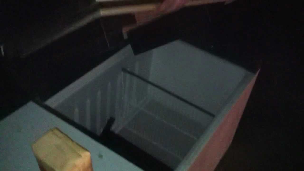 Explosion in refrigerator - YouTube