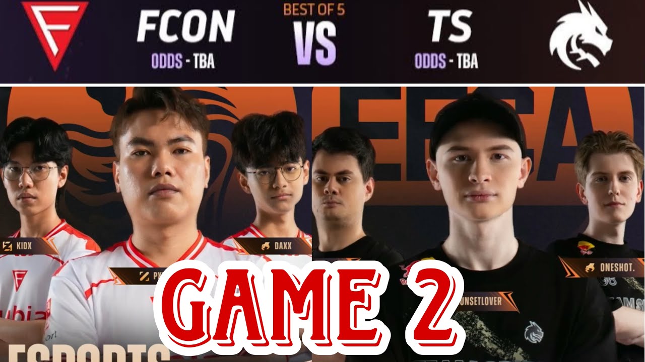 ហ្គេមទី 2: Team Spirit Vs Falcon Esports ការប្រកួតជើងឯកពិភពលោក MLBB M6 ...