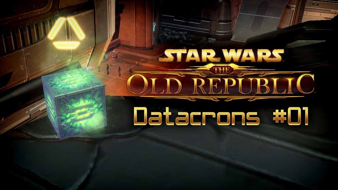 STAR WARS - THE OLD REPUBLIC - ALL DATACRONS Part 1 - YouTube