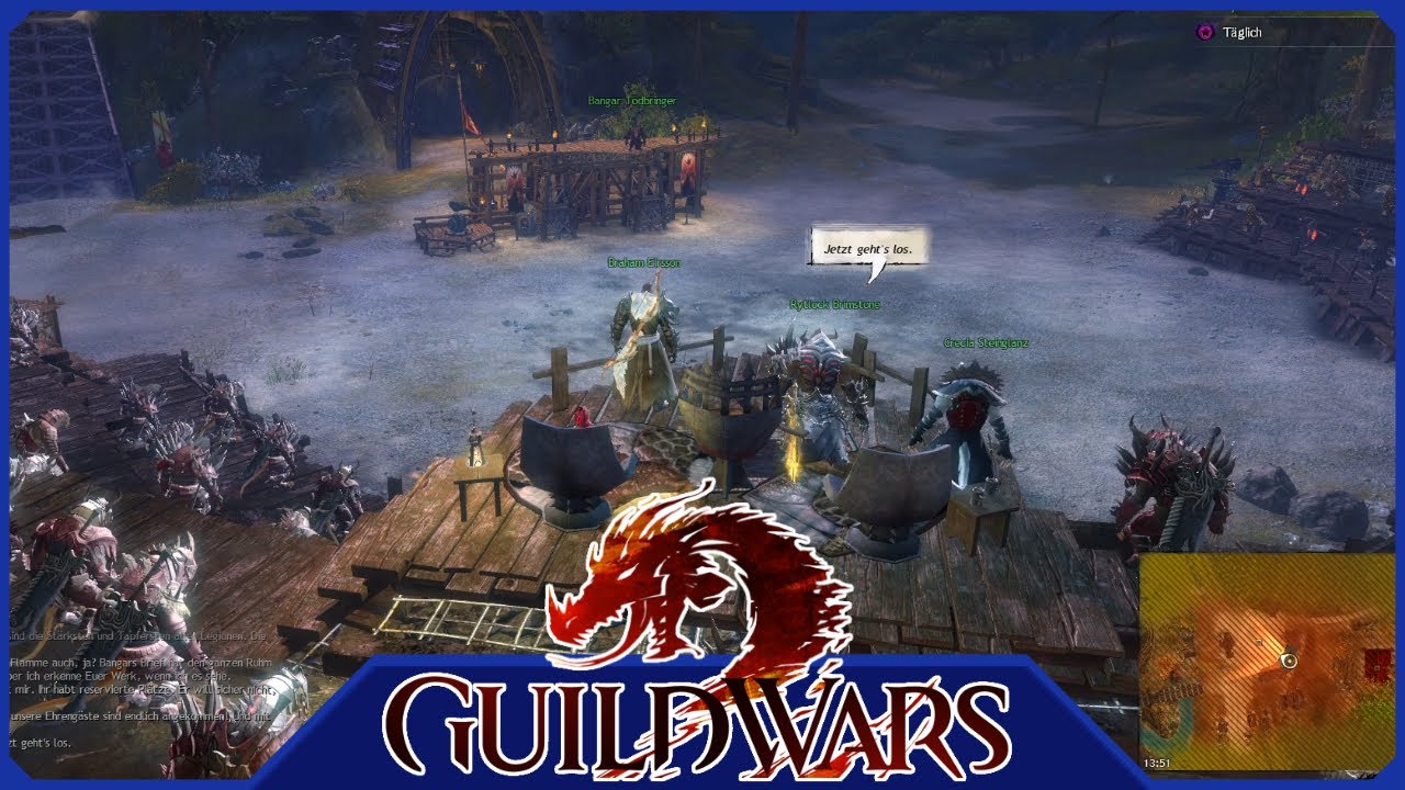 Bangar Todbringers Feier | Guild Wars 2 - Eisbrut-Saga #1 - YouTube