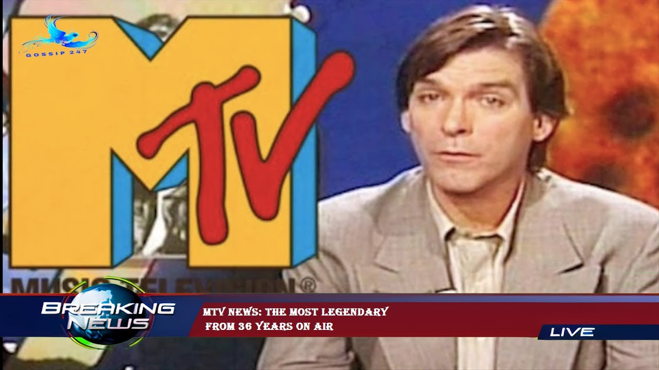 MTV News: The most legendary from 36 years on air - YouTube