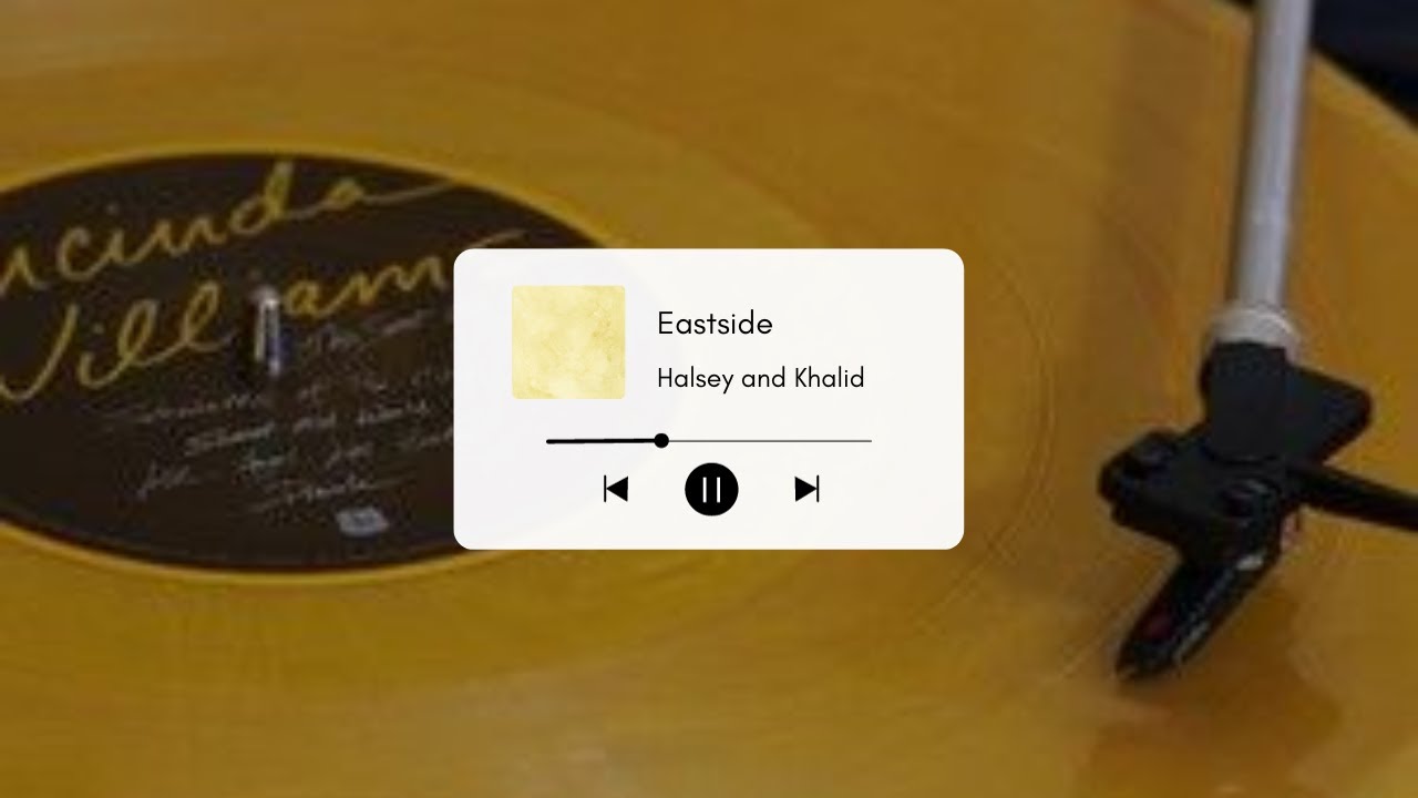 Eastside by Halsey, Benny Blanco and Khalid - Song lyrics - YouTube