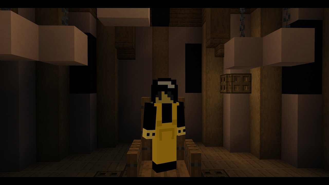 the entire bendy and the ink machine map built in minecraft (chapters 1 ...
