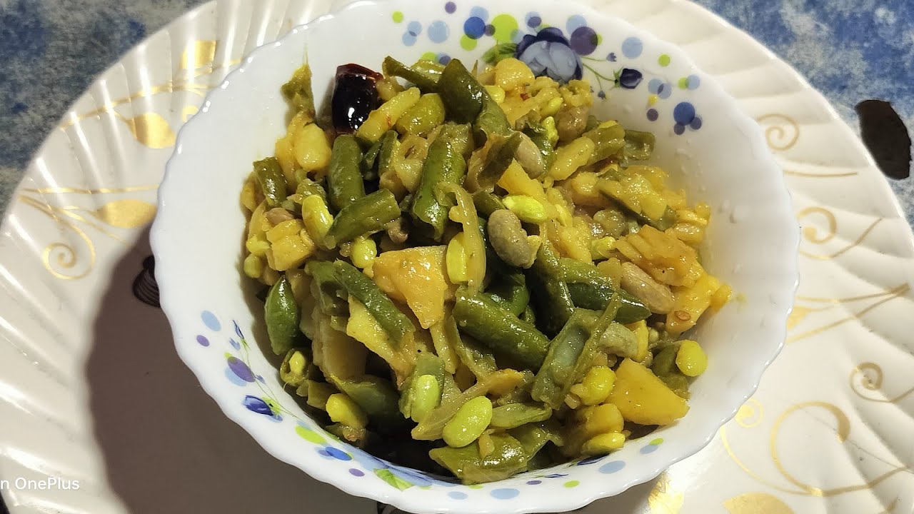 making delicious SEBI ko sabji 🫛🌰 with roti 🫓😋 - YouTube