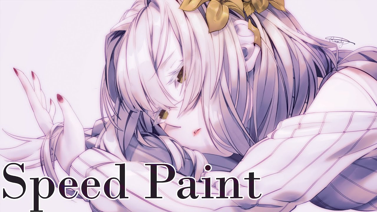 Speed Paint 15 -Vtuber Cecile [CSP] - YouTube
