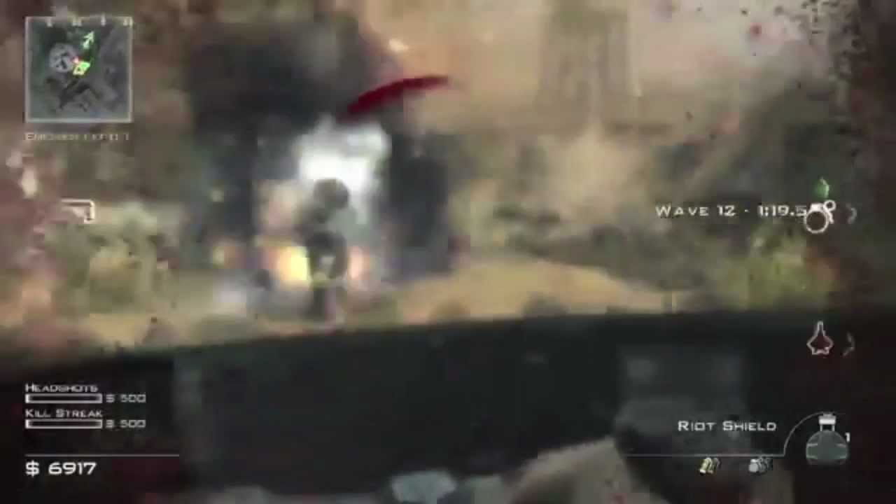 MW3 Riot Shield Multiplayer COD Modern Warfare 3 Blastshield - YouTube