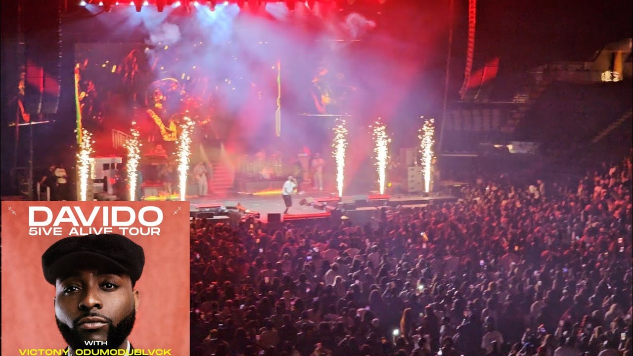 DAVIDO 5IVE ALIVE TOUR CANADA 🇳🇬♥️🇯🇲 - YouTube