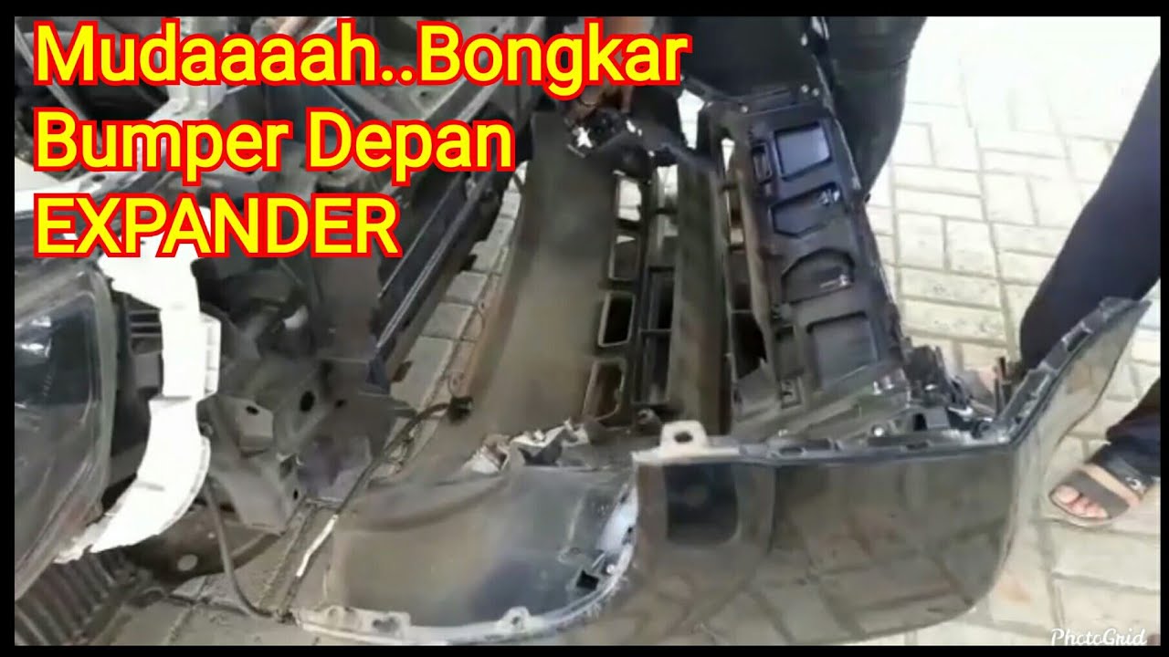 Cara Bongkar Bumper Depan Mobil Expander - YouTube