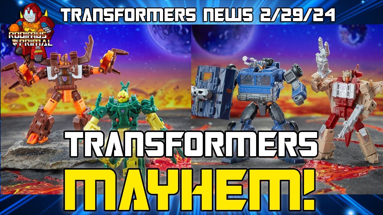 The Decepticon Mayhem Attack Squad Set Has Been REVEALED! - YouTube