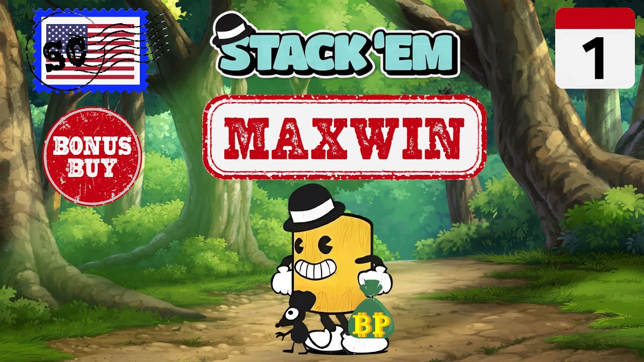 STACK'EM 🥫👍 | MAX WIN | 2024-06-22 | 2.00 SC | 10000x | BONUS BUY | STAKE US 🇺🇸 | EP1 - YouTube