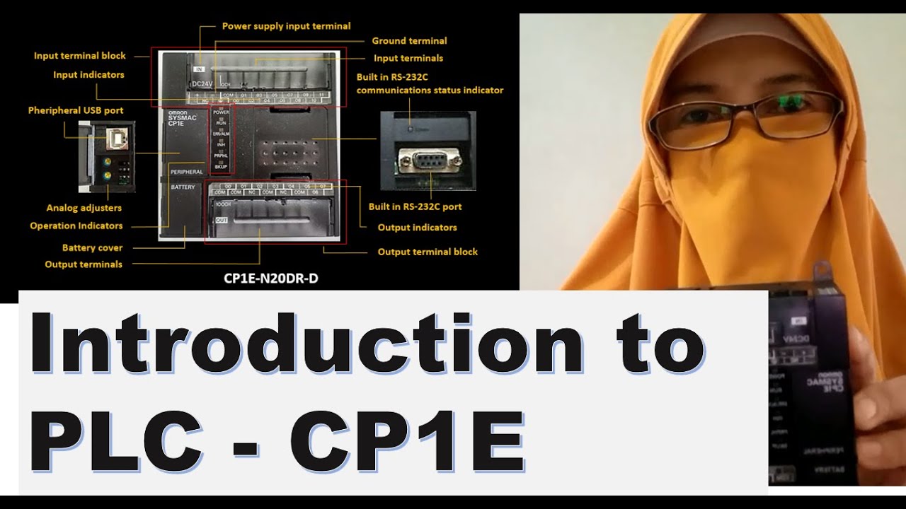 Introduction to Omron PLC (Programmable Logic Controller) CP1E - YouTube