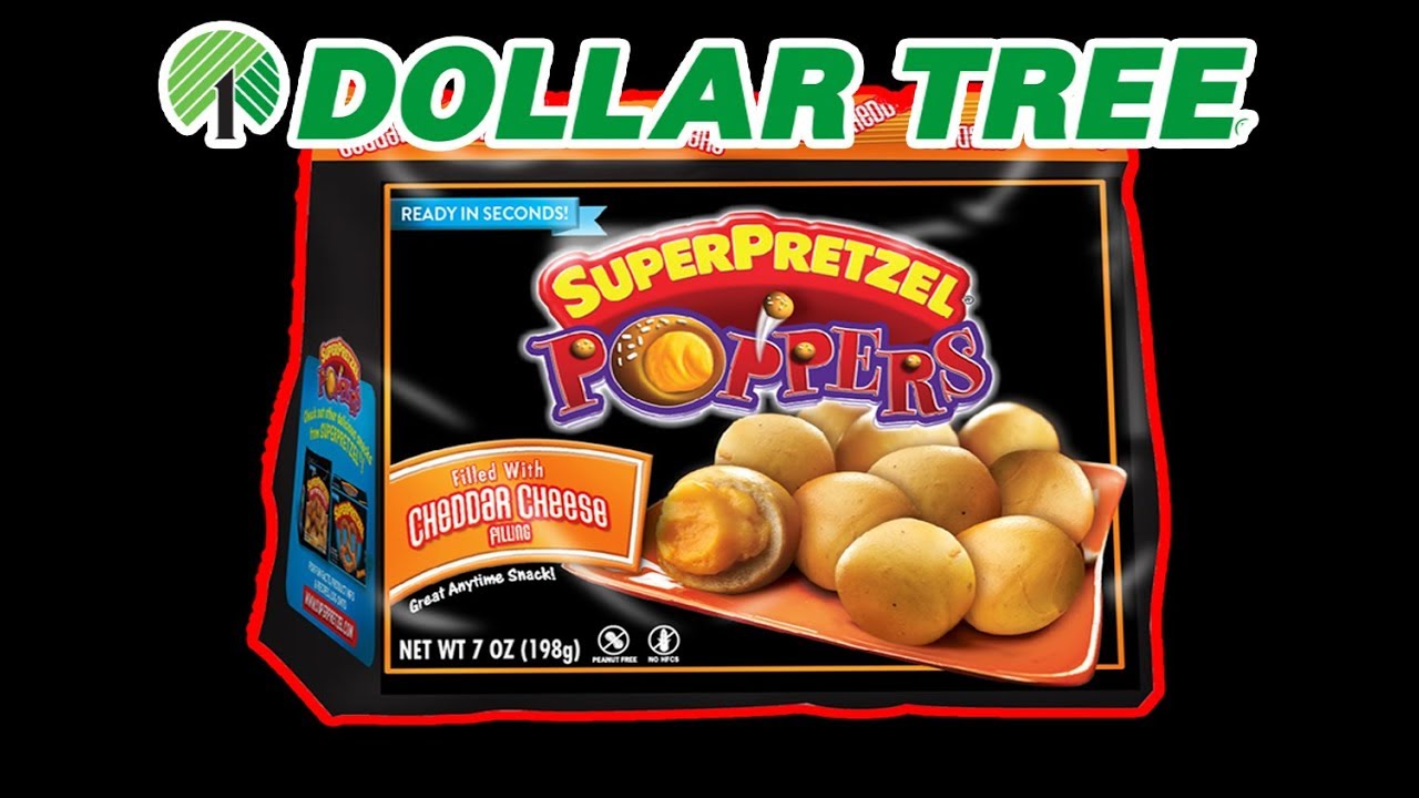 Dollar Tree $1.00 Cheese Filled SUPER PRETZEL POPPERS! - WHAT ARE WE ...