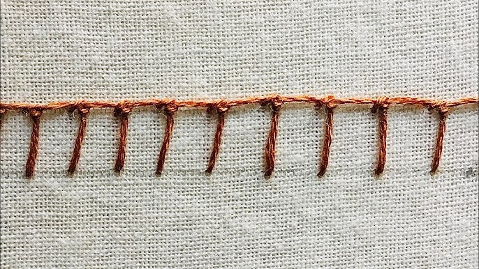Buttonhole Stitch By Hand Embroidery Tutorial: Buttonhole Wheel