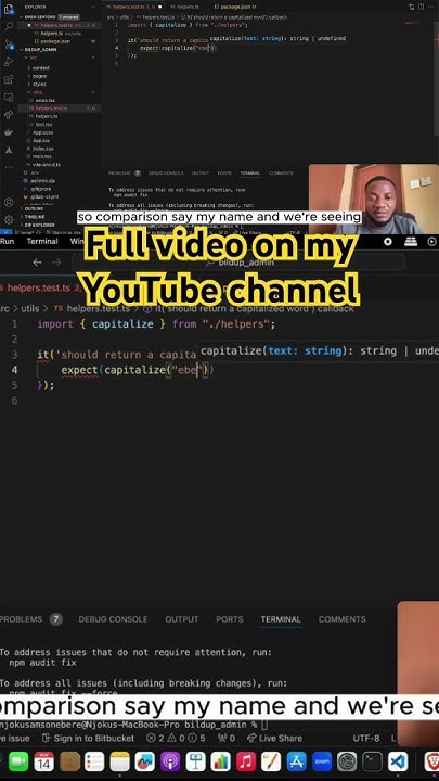 React Testing Example Javascript Code Reactjs Vitest Vitetesting