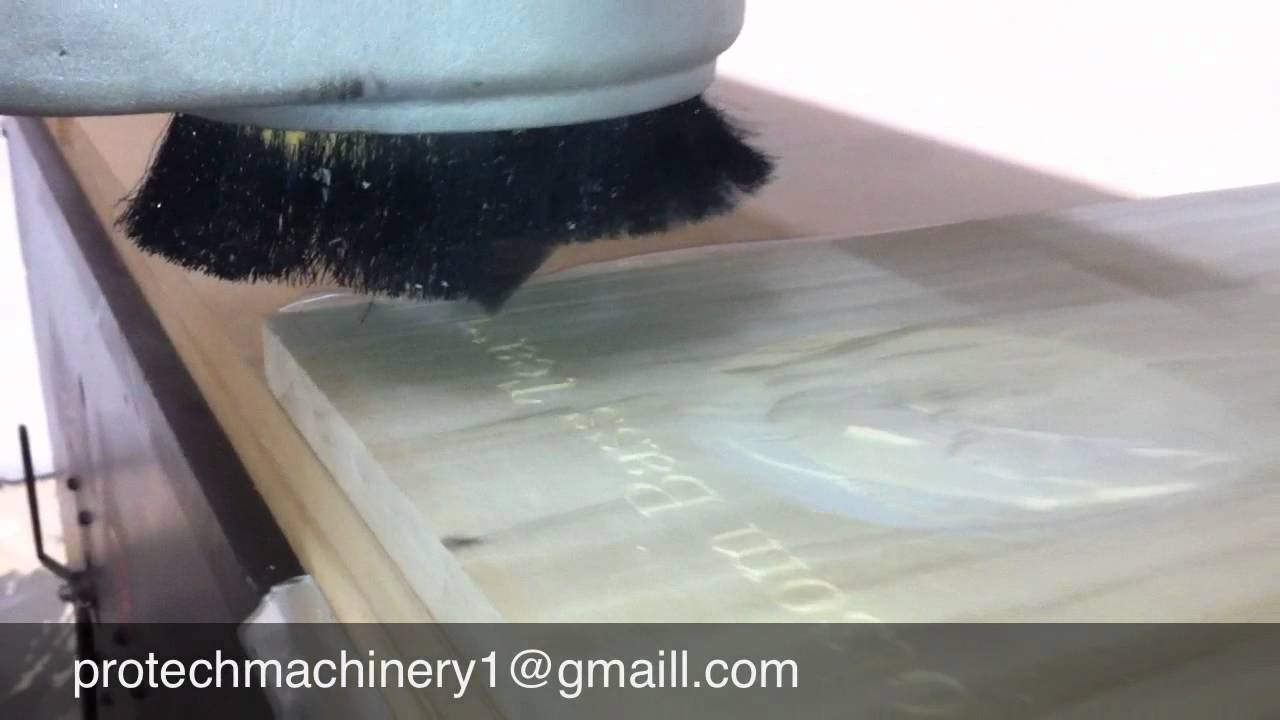 2007 MultiCam 3000 Series 4x8 CNC Router cutting HDPE plastic and Solid ...