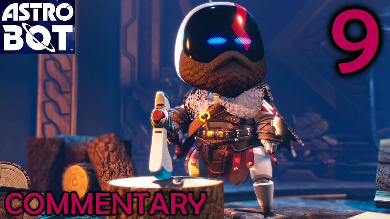 Another Of My Favourites: Astro Bot PS5 Playthrough Part 9 - God Of War ...