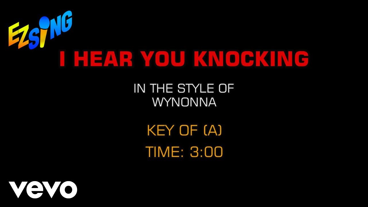 Wynonna - I Hear You Knocking (Karaoke) - YouTube